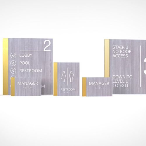 ADA & INTERIOR SIGNS – HiQ Sign Co